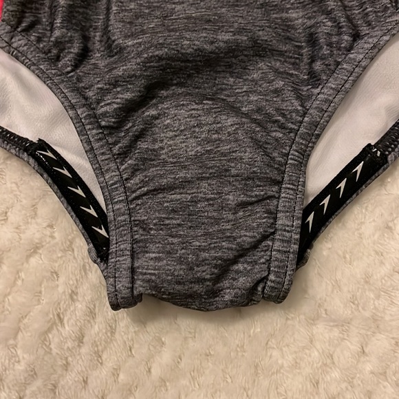 Speedo Swim Speedo Girls Infinity Splice One Piece Swimsuit Grey